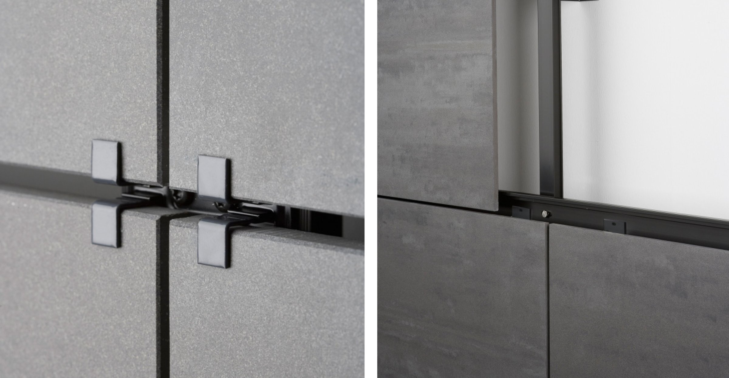 Ceramic facade cladding